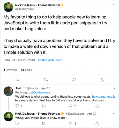 Nick DeJesus: Just the Beginning | Learn how to egghead like a pro.